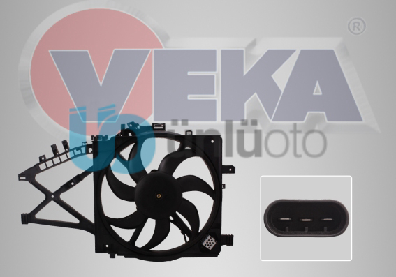 Ünlüoto Yedek Parça | FAN MOTORU SU RADYATORU REZISTANSLI (3 fISLI ...